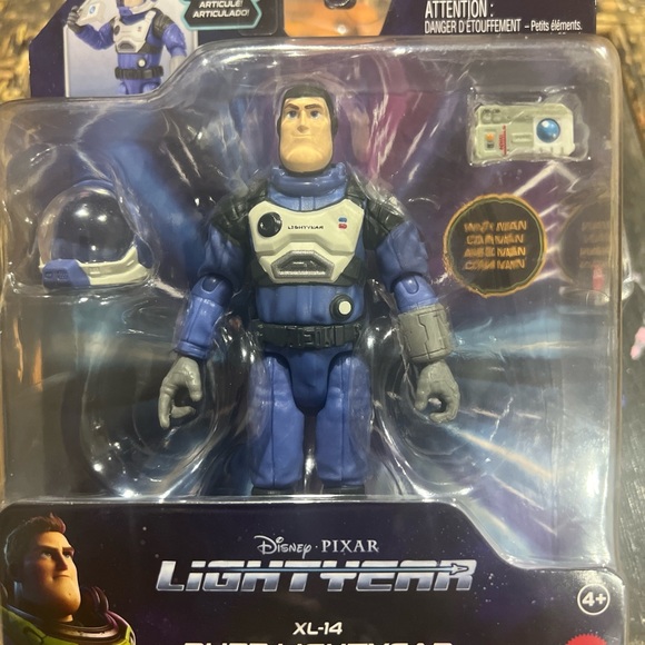 Disney, Pixar, Mattel, Lightyear | Toys | Disney Pixar Buzz Lightyear Action Figure Blue Space ...
